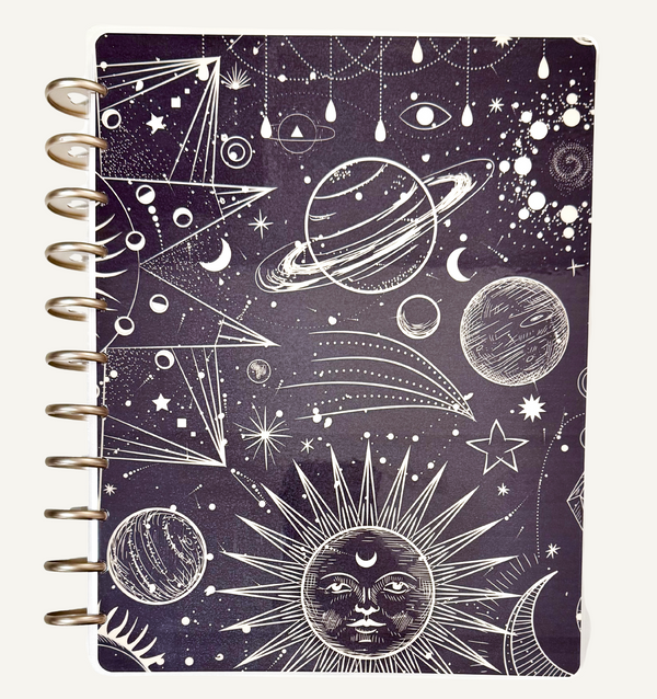 Undated Starry Monthly/Weekly Planner – Lavender Hill Paper Company